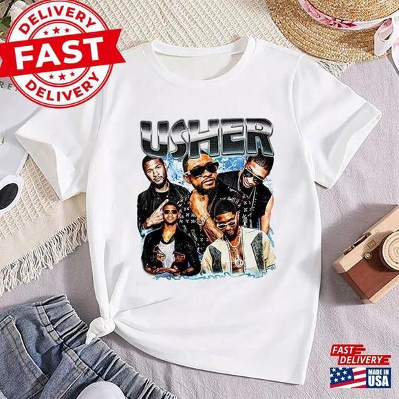 Shirts | Usher Rapper Shirt 9s Bootleg Fan Gift Classic | Poshmark